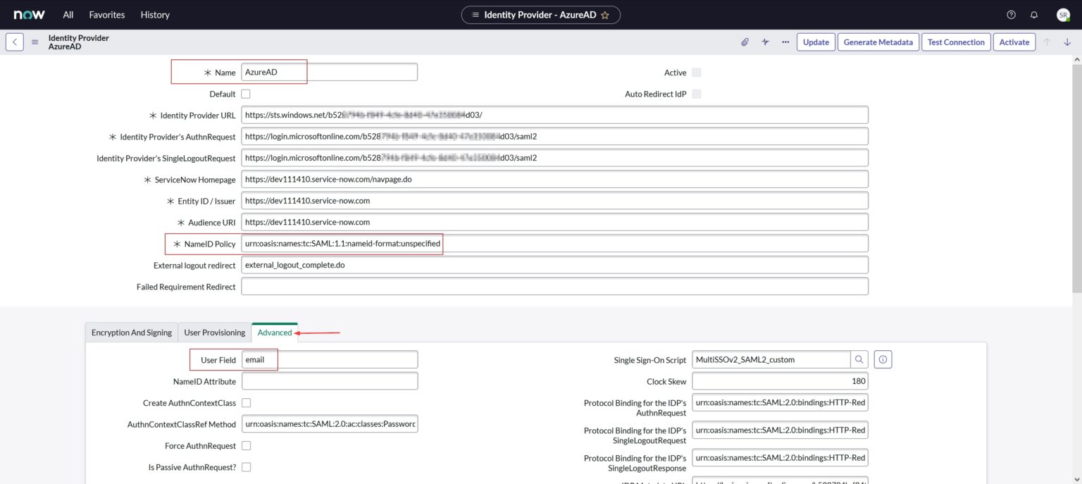 Azure AD – Implement Single Sign-On with ServiceNow – A Cloud Guy
