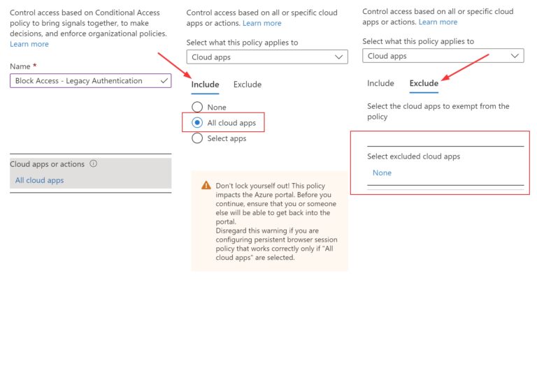 Azure Ad Conditional Access Block Legacy Authentication A Cloud Guy