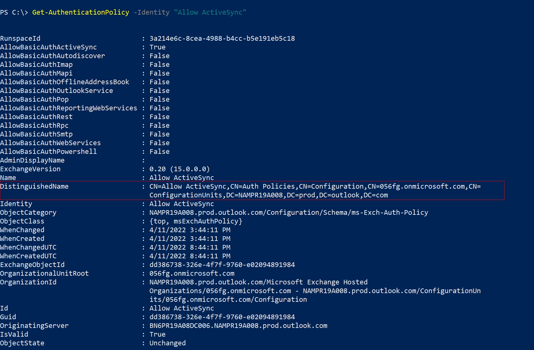 Office 365 – Block Basic Authentication – A Cloud Guy