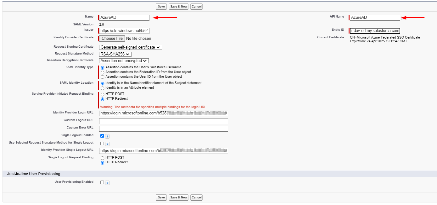 Azure Ad Implement Sso Integration With Salesforce A Cloud Guy