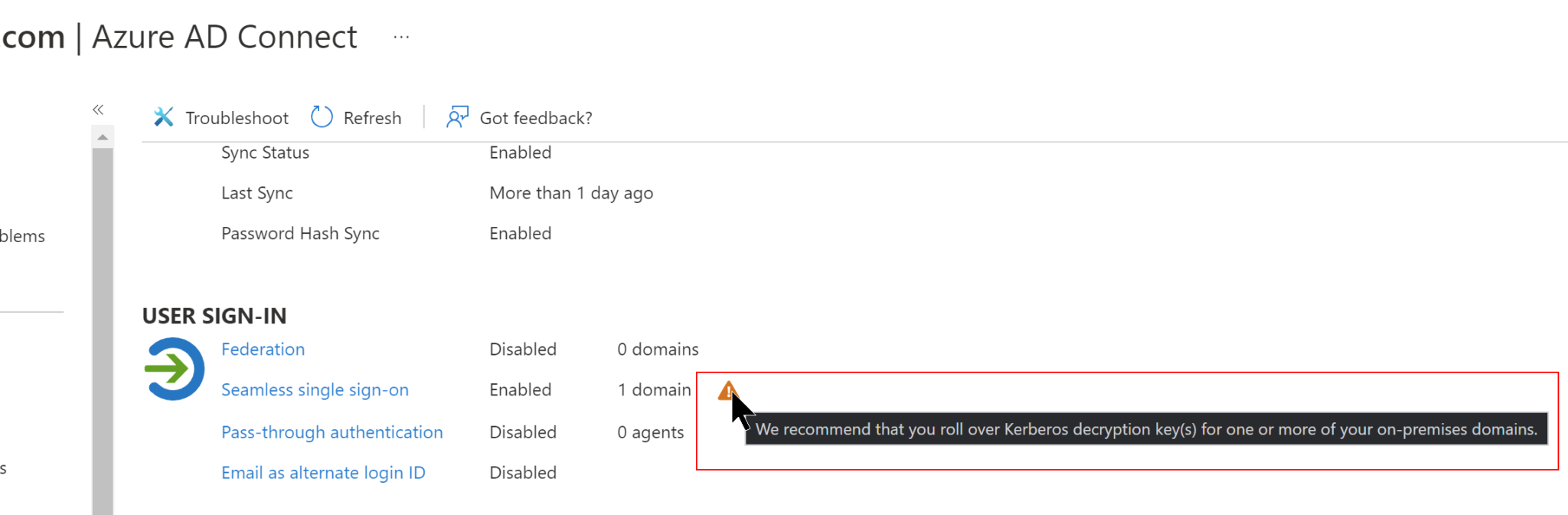 Automatically Roll Over Kerberos Decryption Key with Azure AD SSO – A Cloud Guy