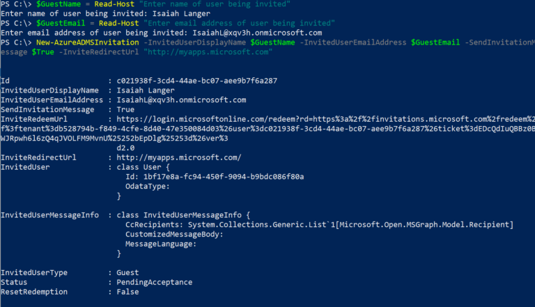 Azure Ad Bulk Add Guest Users Using Powershell A Cloud Guy 