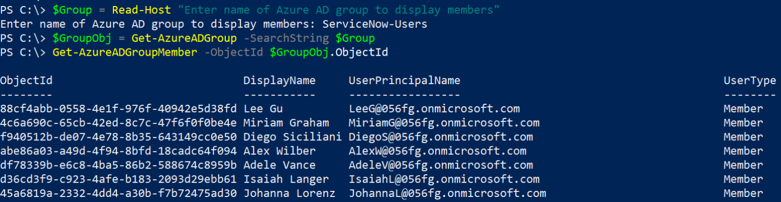 Azure Ad Create Security Groups And Add Members Using Powershell A Cloud Guy