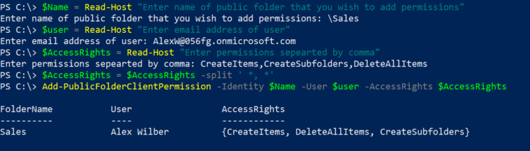 O365 – Create and Manage Public folders using PowerShell – A Cloud Guy