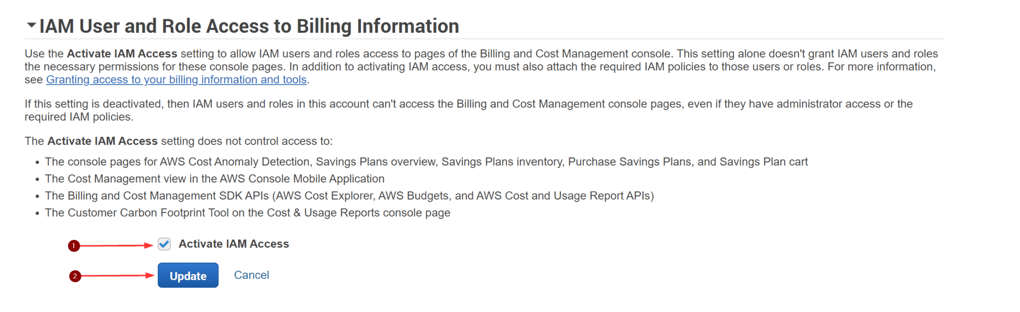 AWS – Enable IAM Users Billing Information access – A Cloud Guy