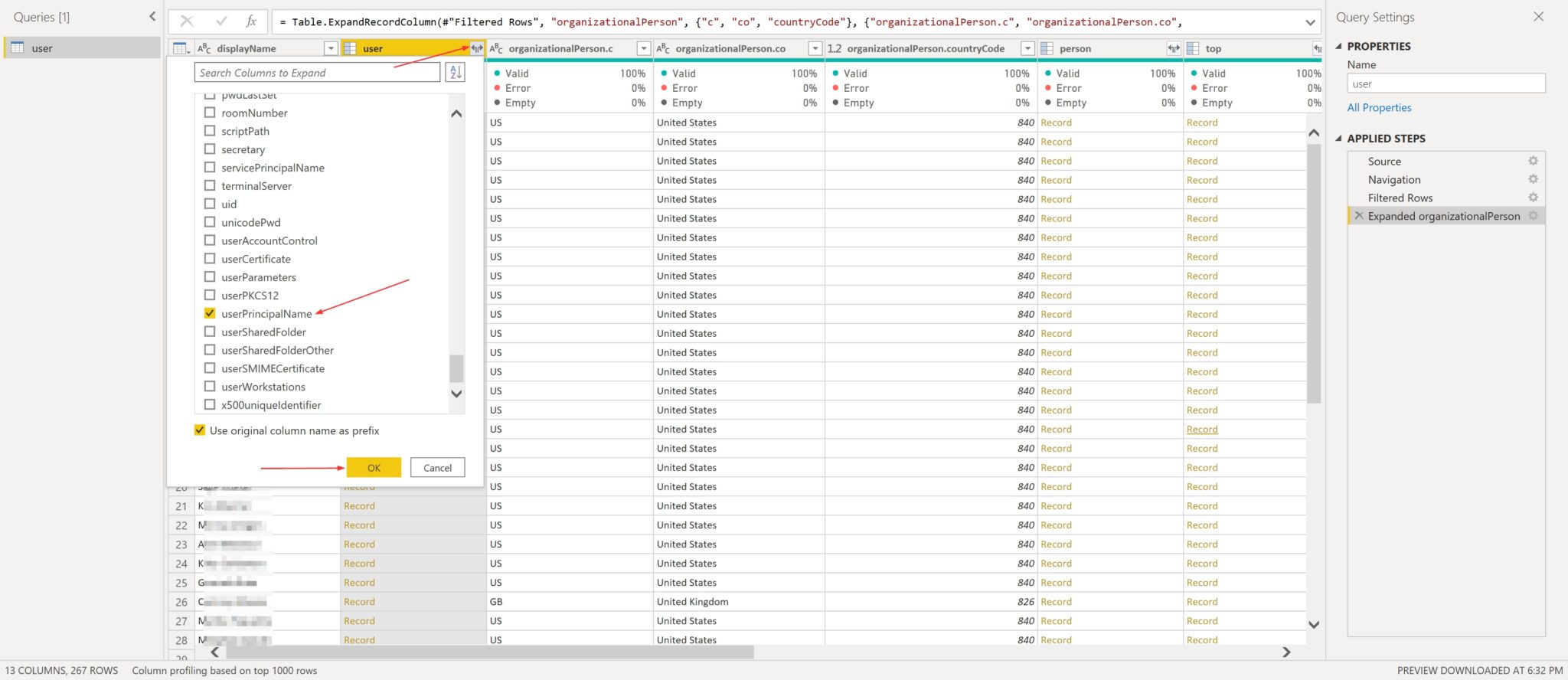 Power BI – Create Visualizations with data from Active Directory – A ...